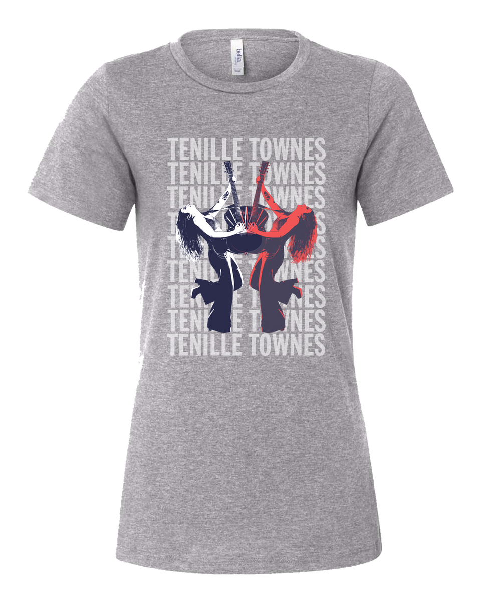 Grey Mirror Image Tee – Tenille Townes